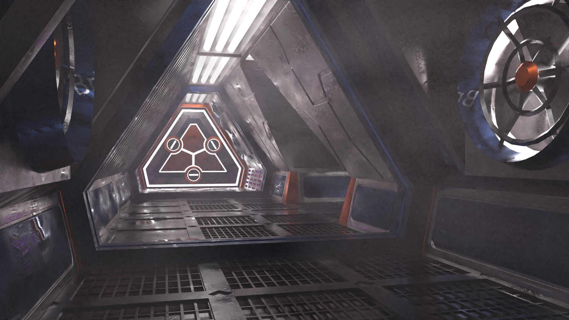 ArtStation - High-tech corridor