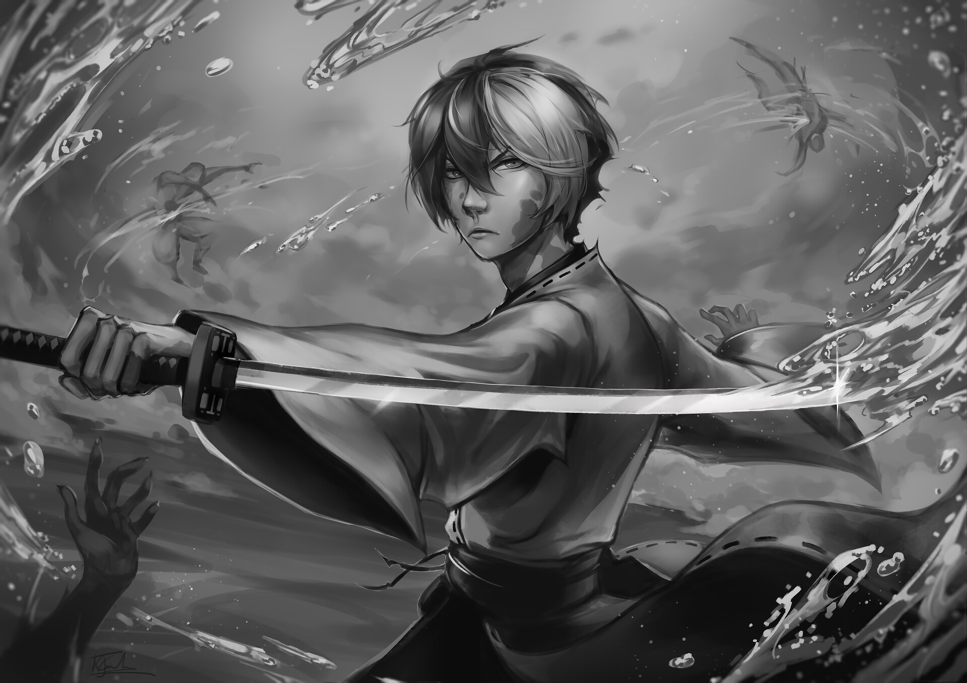 ArtStation - Kohaku Value Sketch