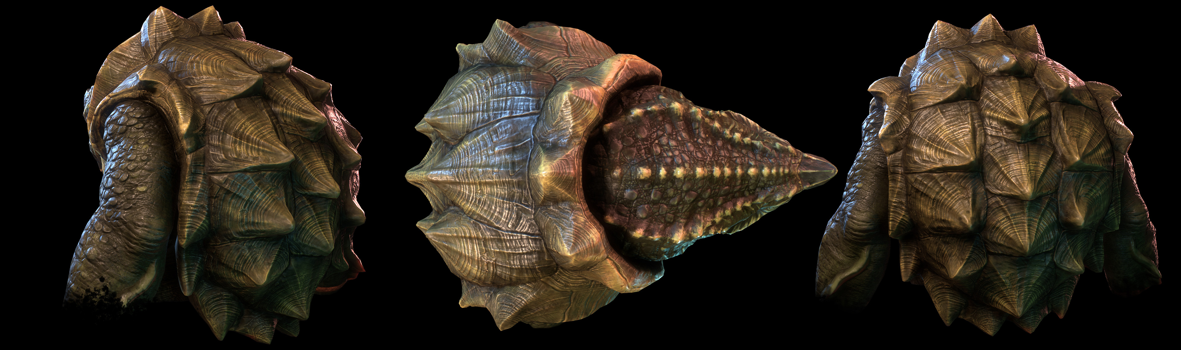 Gaurav Kumar - Turtle Creature - Stellaris Fan Art