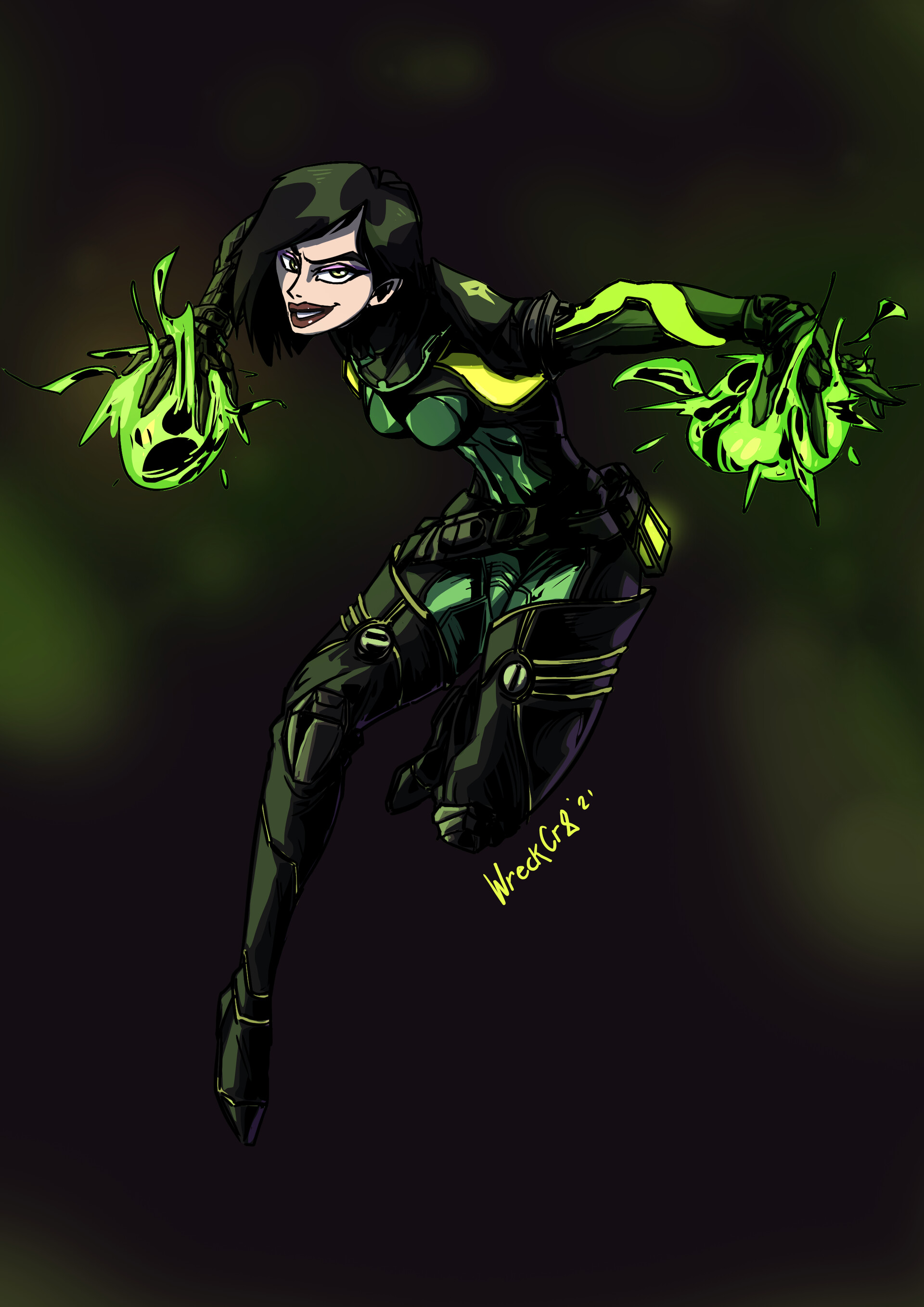 ArtStation - Viper fan art