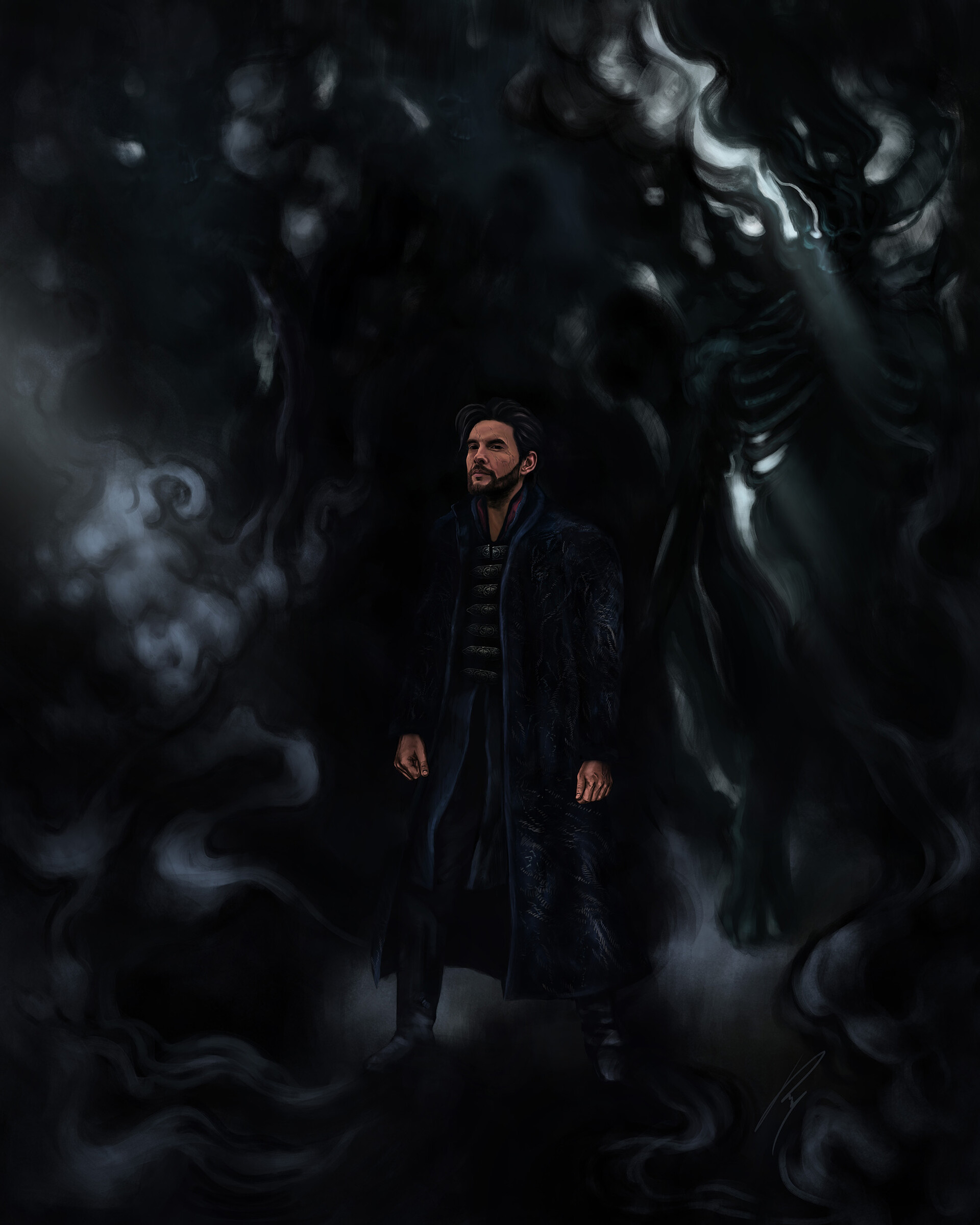 ArtStation - Darkling in the shadows - Shadow & Bone