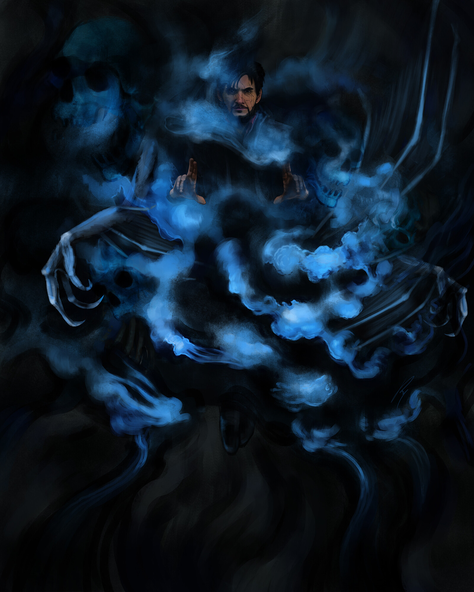 ArtStation - Darkling with monsters - Shadow & Bone