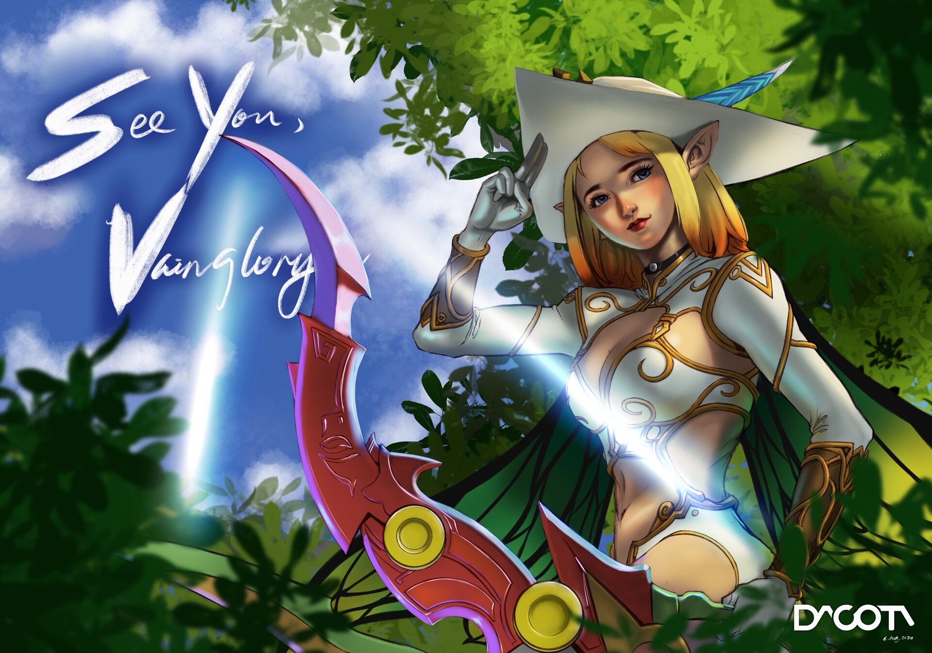 ArtStation - Silvan Kestrel（Vainglory）