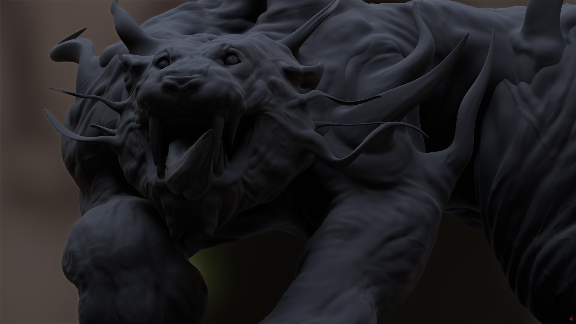 ArtStation - Concrete Tiger