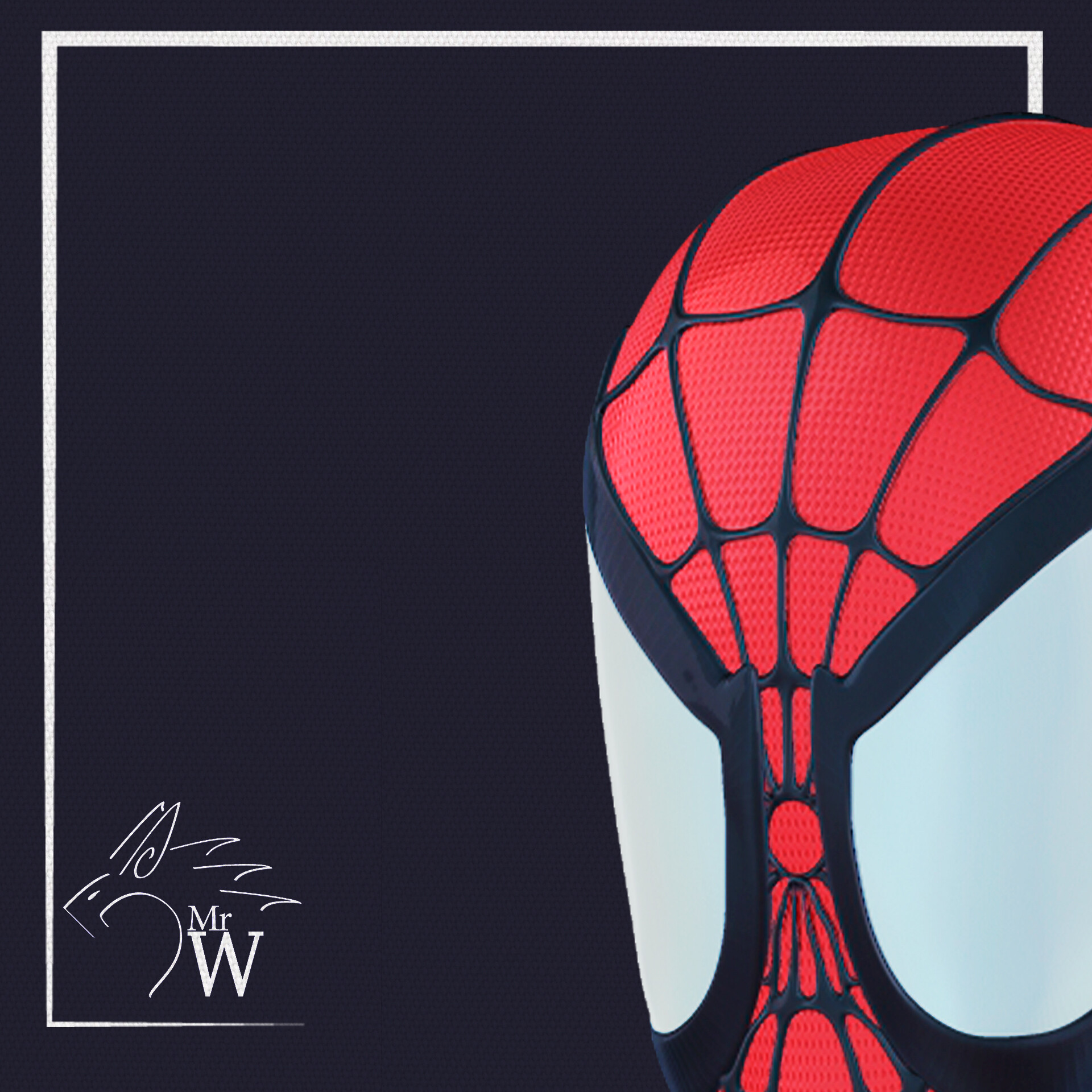 ArtStation - Spider-man Head