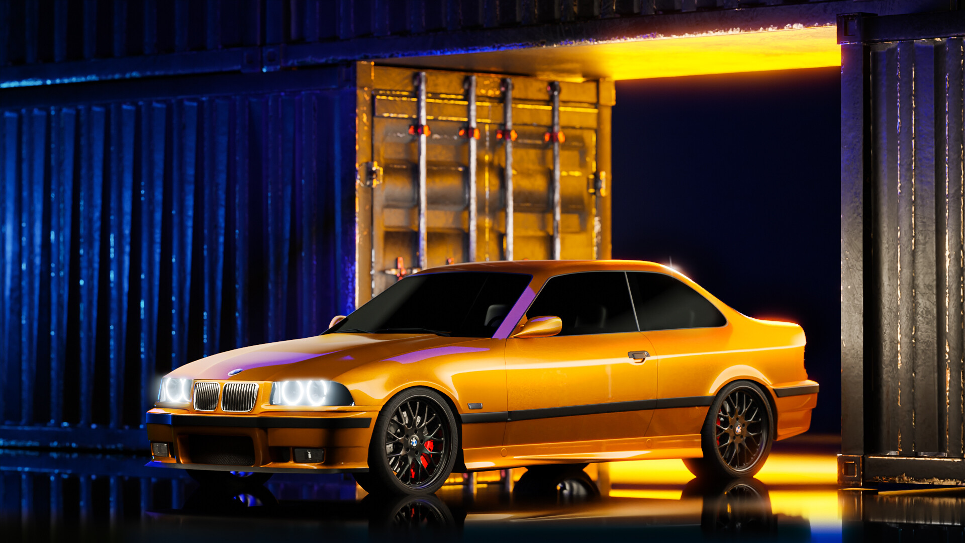 Bmw M3 E36 Tuning Wallpaper