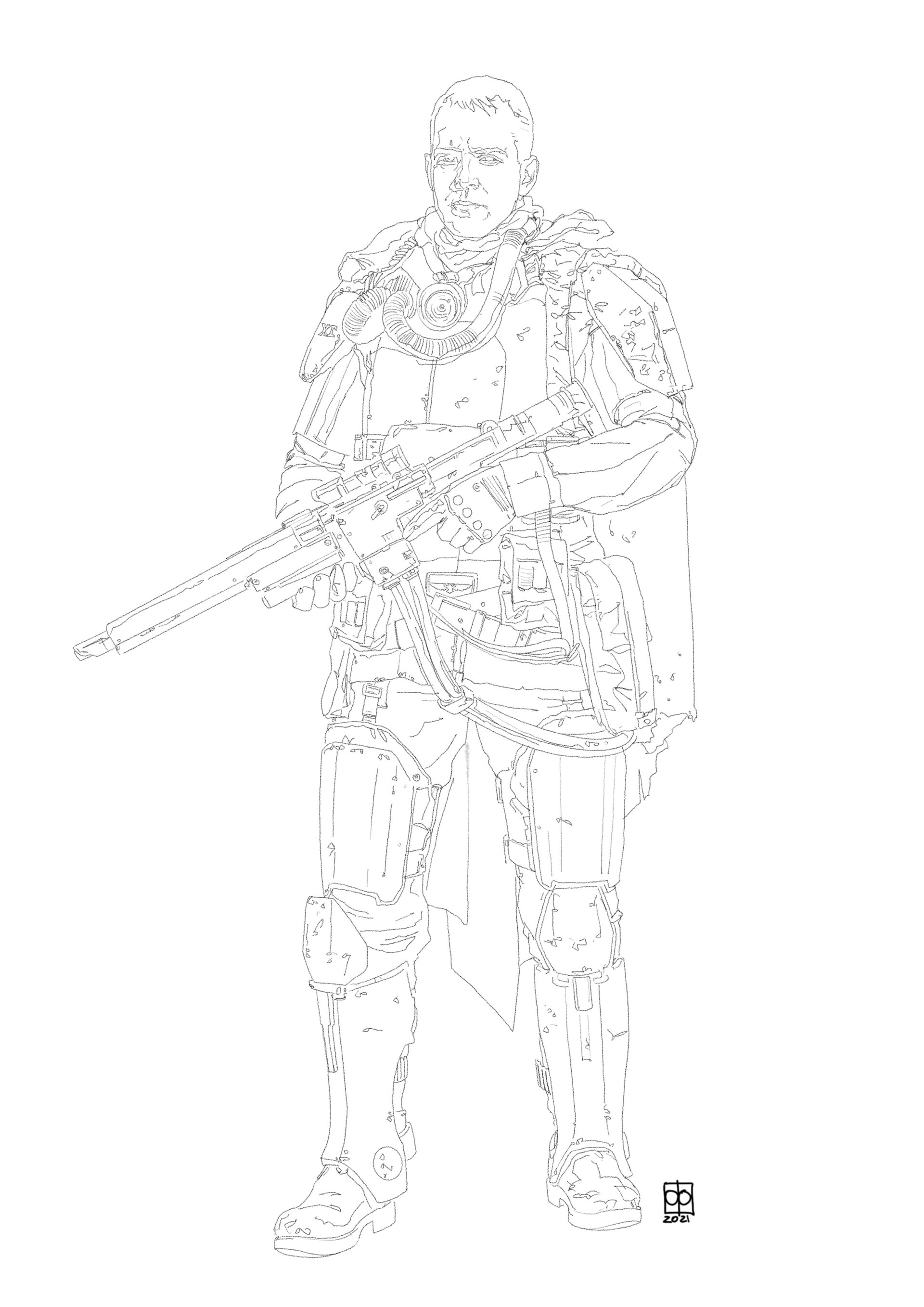 shock troopers coloring pages