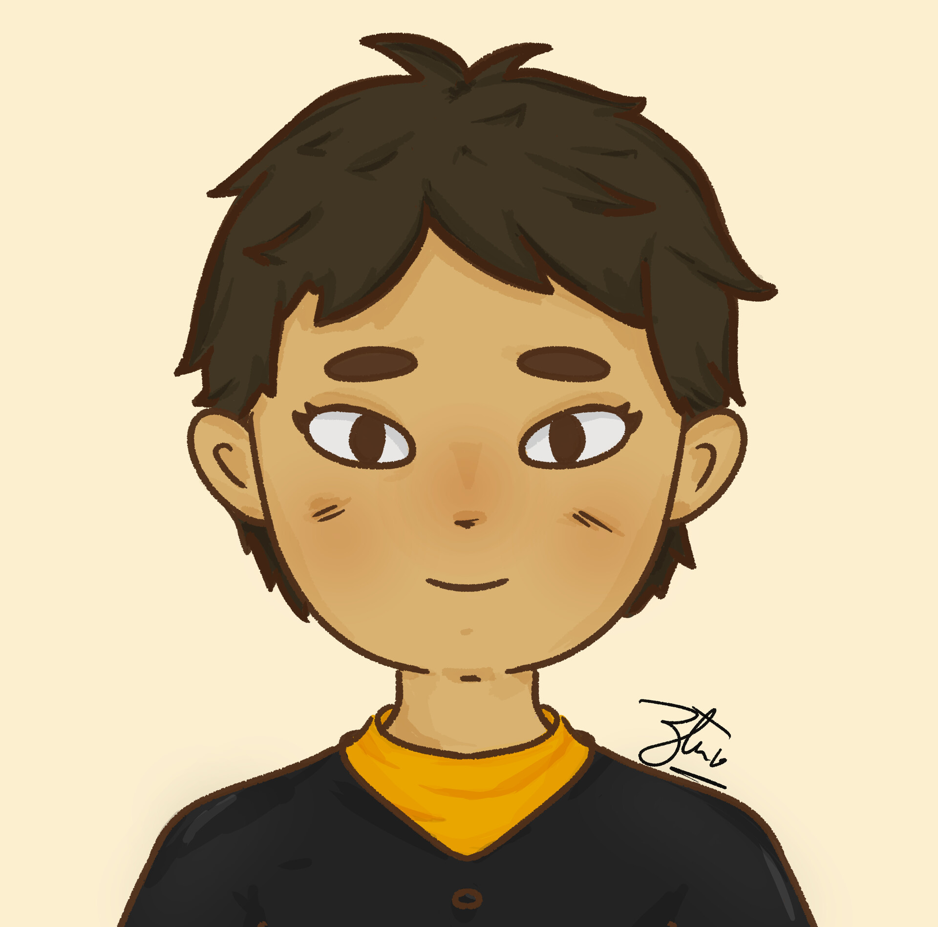 ArtStation - Mith with short hair