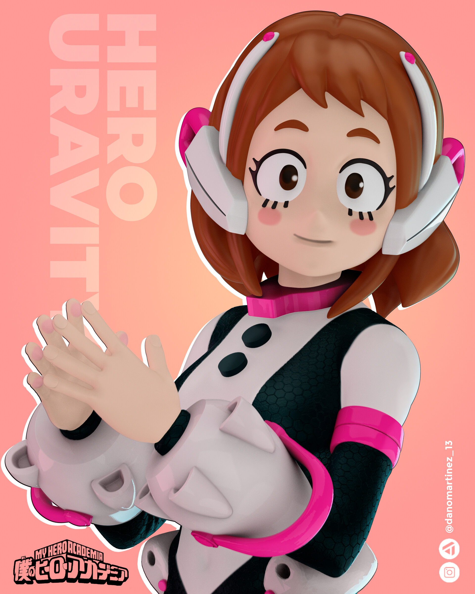 ArtStation - Uraraka Ochaco (Uravity)