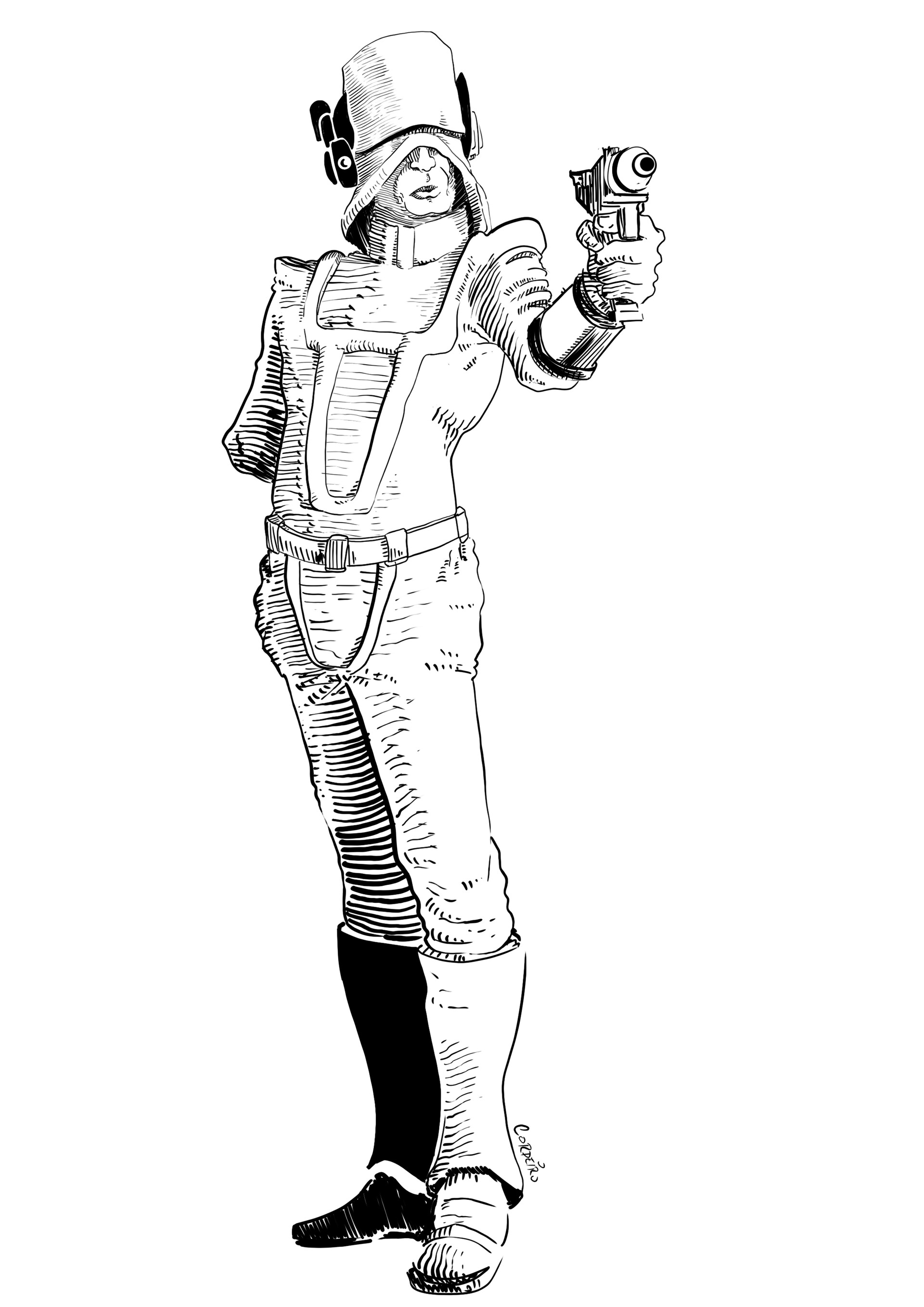 ArtStation - The Officer