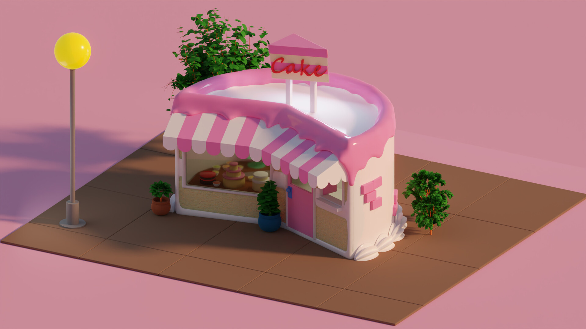 ArtStation - Cake Shop