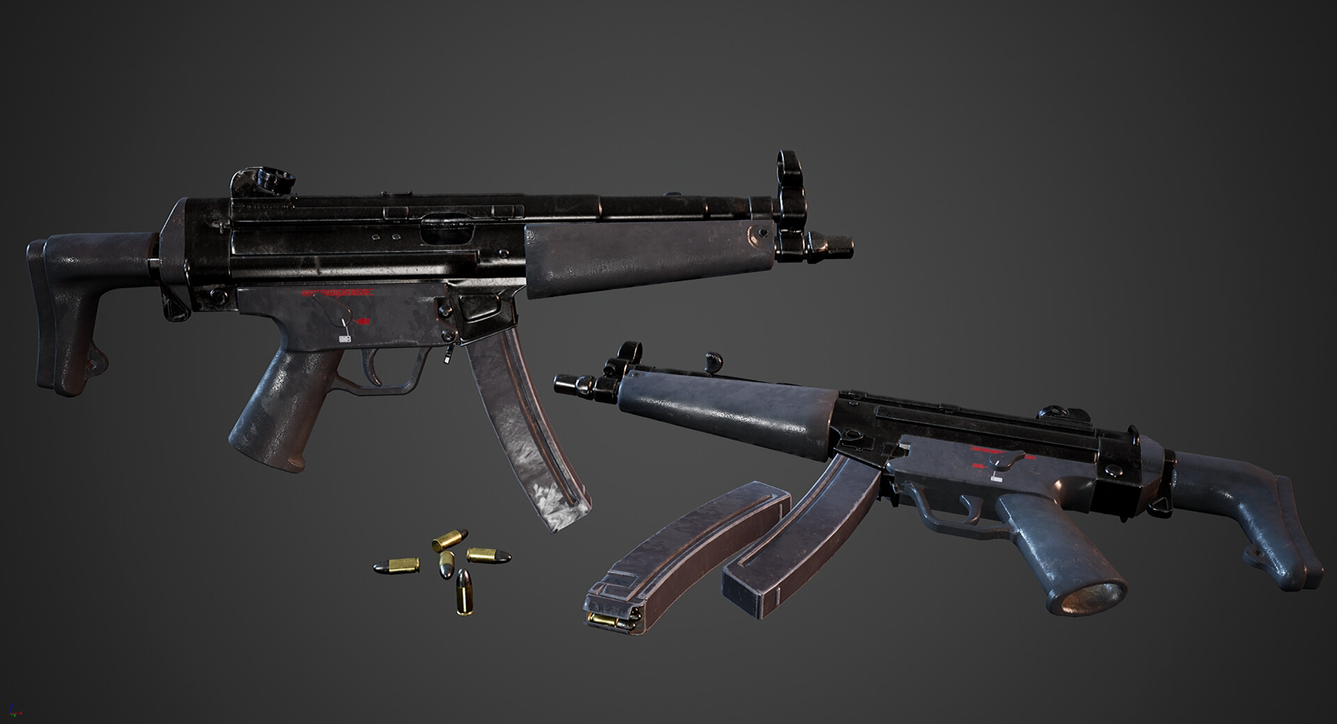ArtStation - MP5 Submachinegun