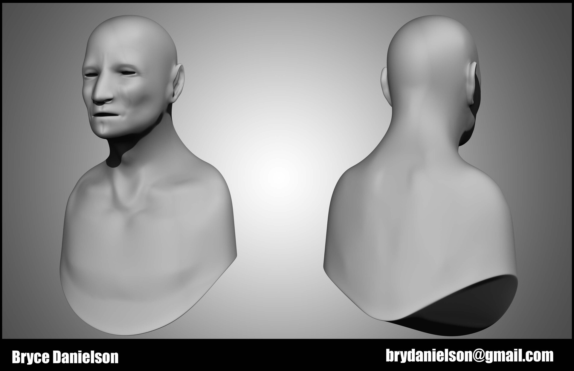 ArtStation - Game Characters Bust Sculpt