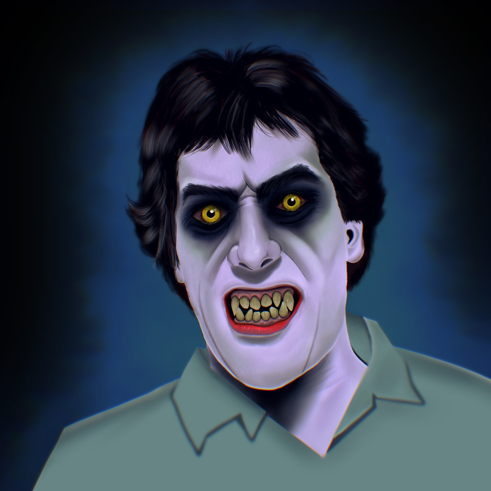 ArtStation - An American Werewolf in London