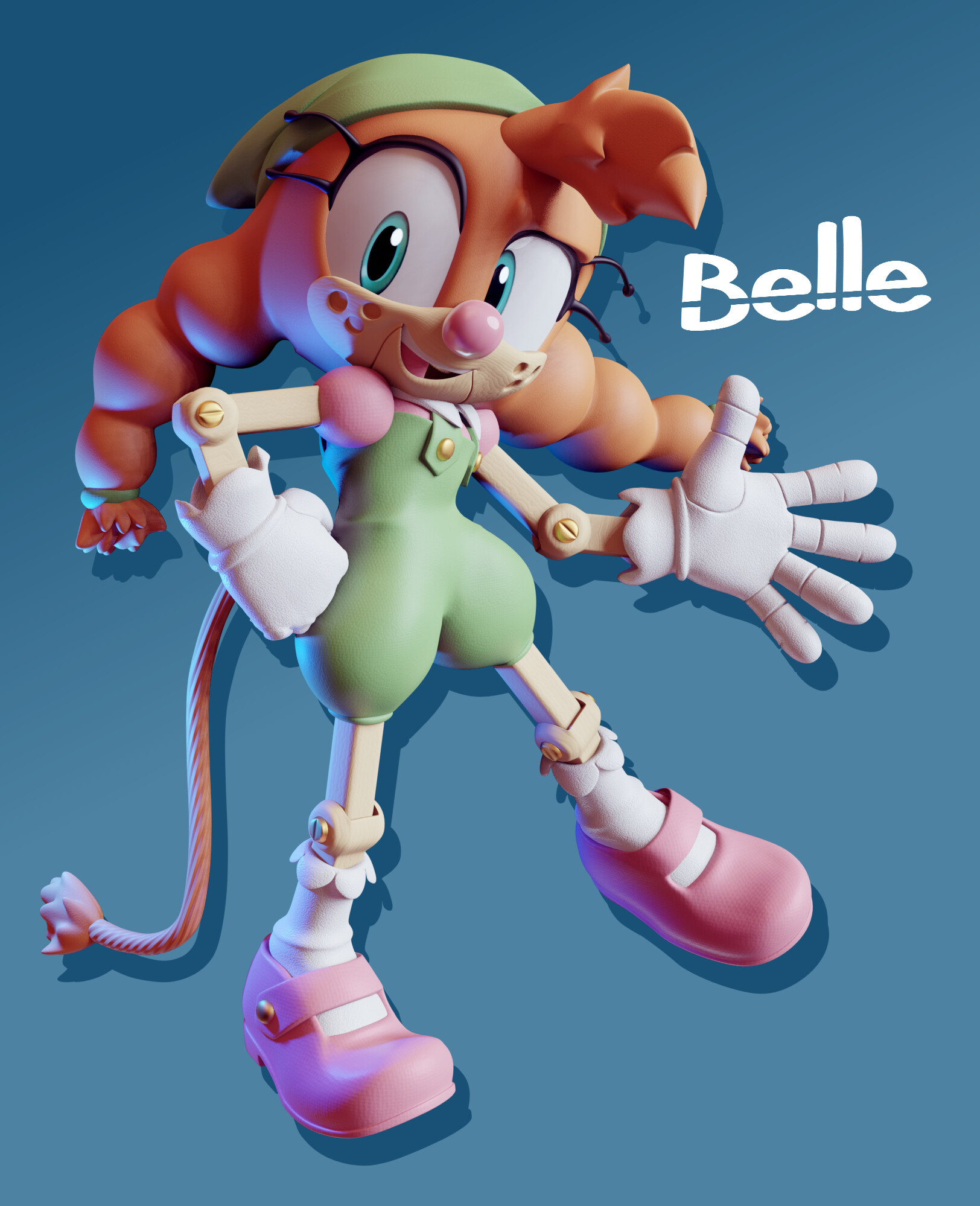 ArtStation - [FANART] IDW Sonic Belle