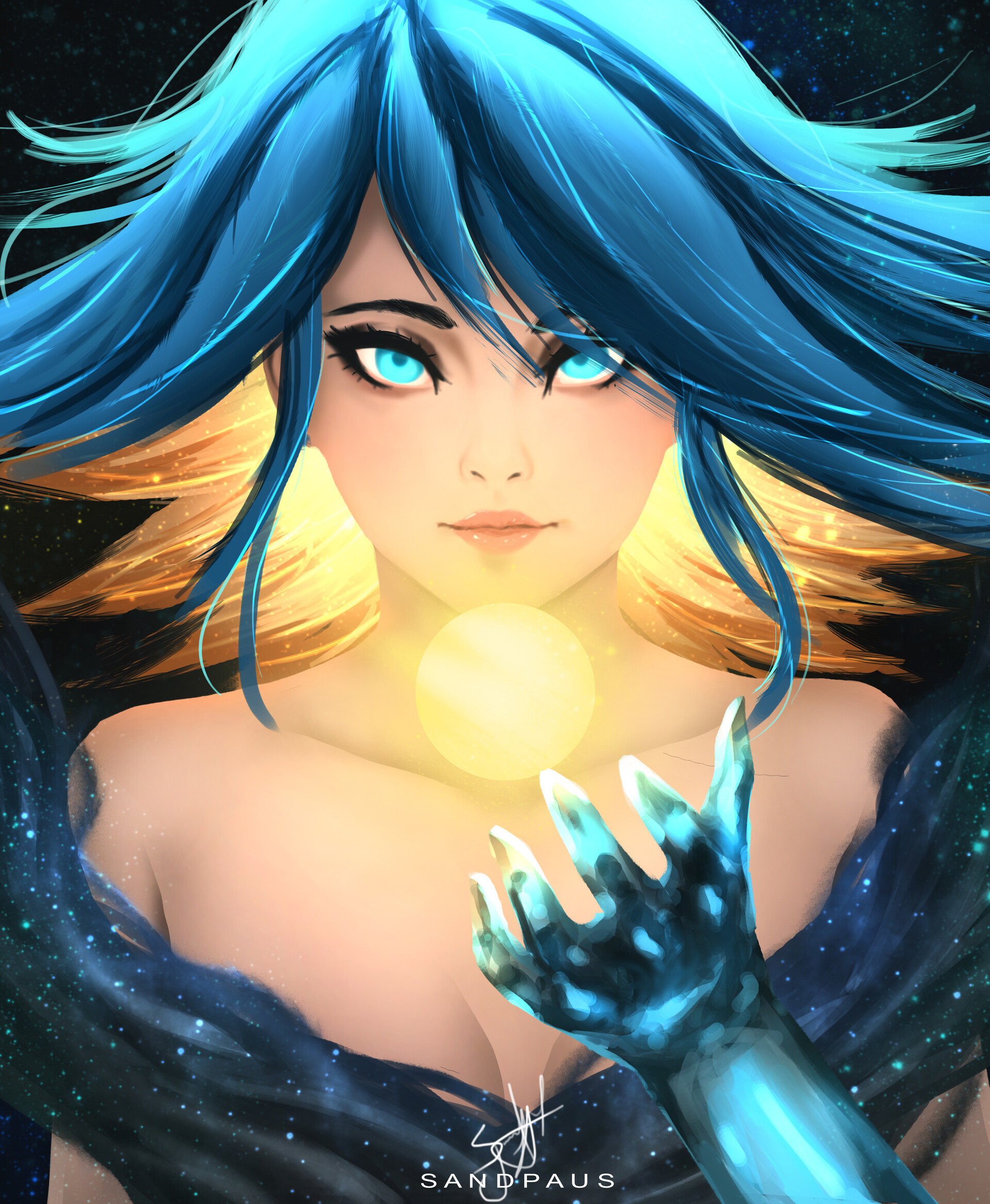 ArtStation - Star goddness