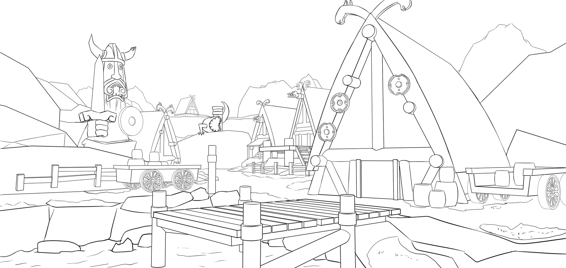 bartz coloring pages