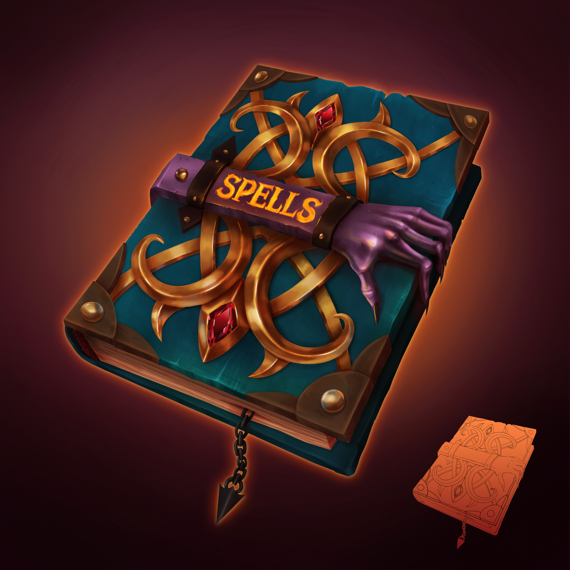 Tatiana Platonova - Spells book. Props practice. Inspired by World of ...