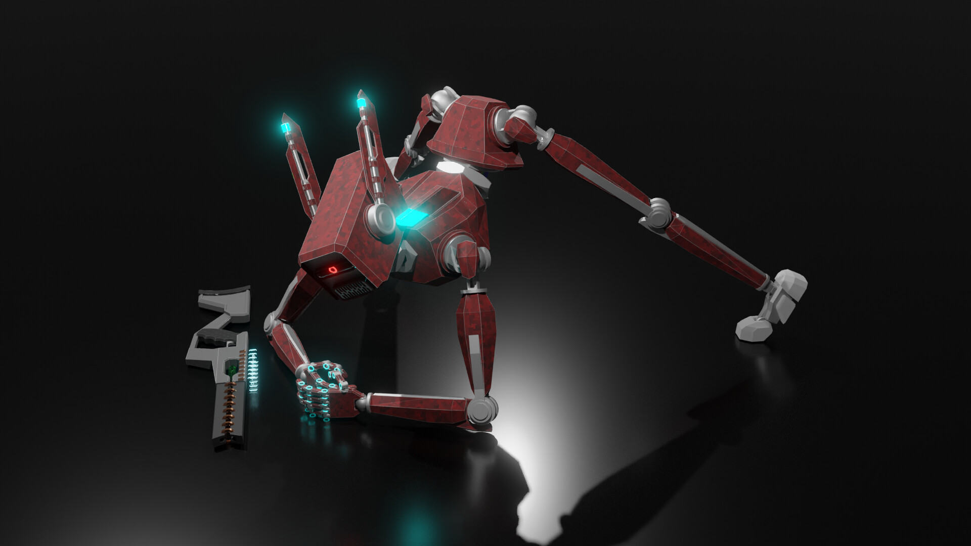 Yargon K - Guard Robots (and ruining the Jack-O challenge)