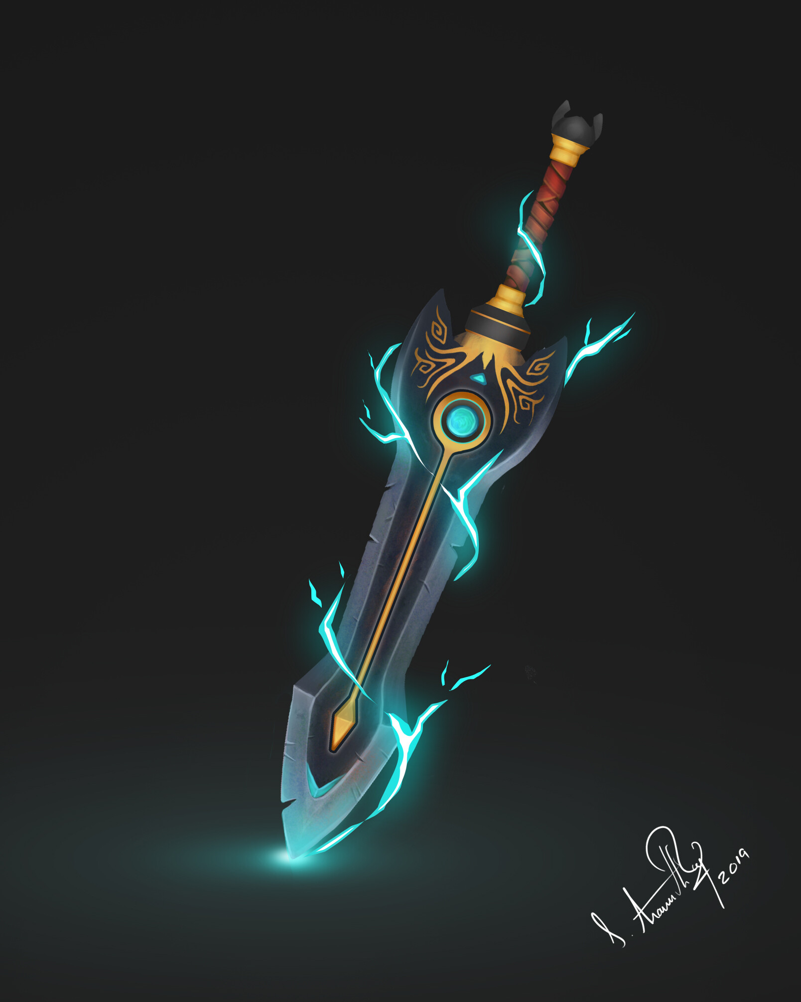 ArtStation - Sword - Game Art