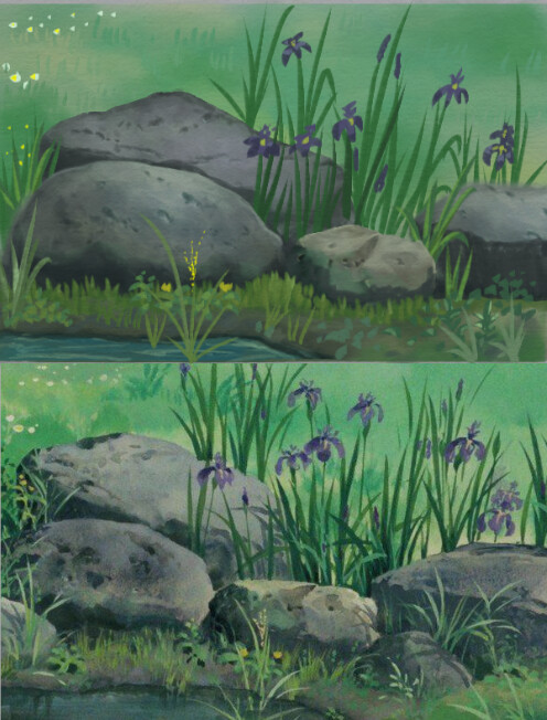 ArtStation - Ghibli Study