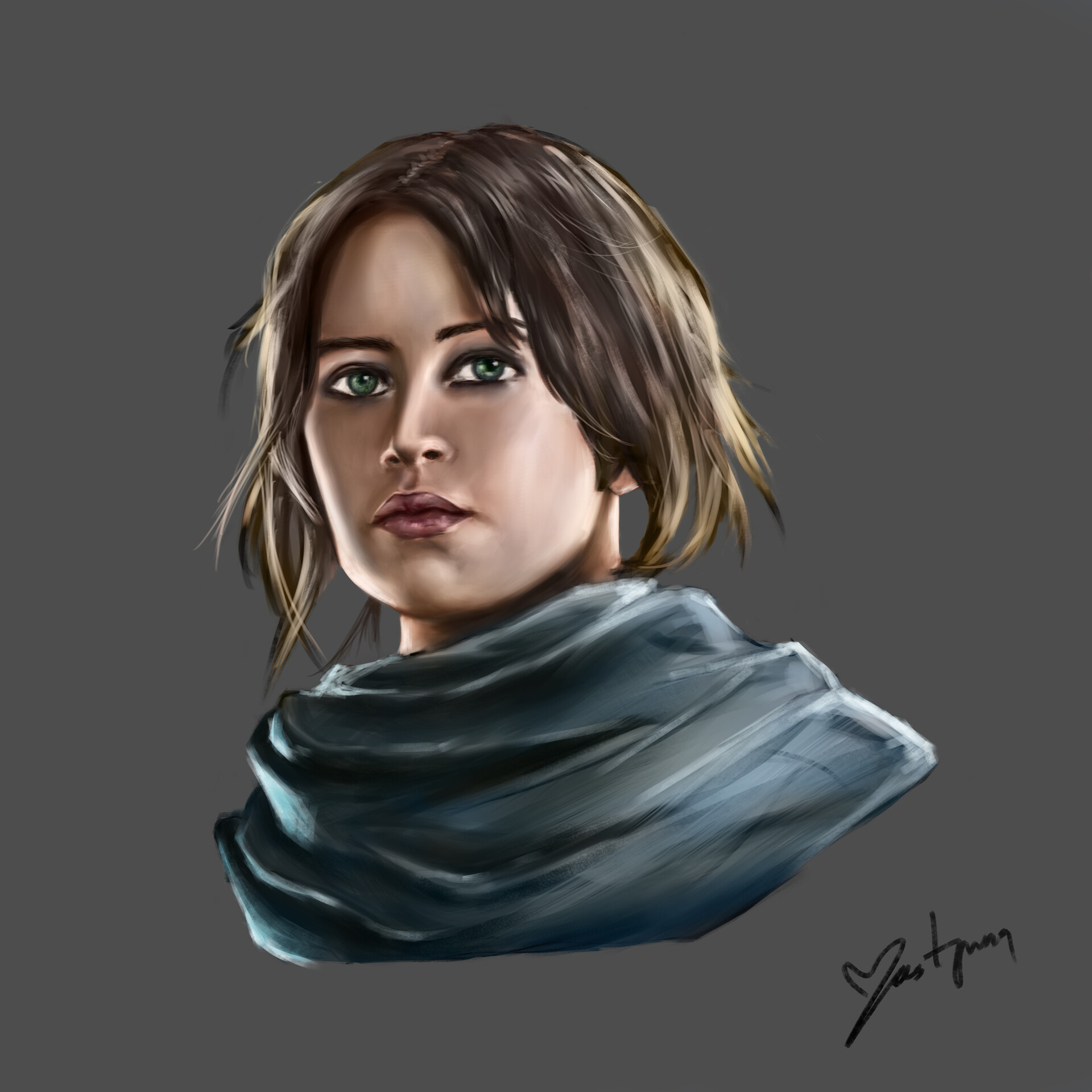 ArtStation - Jyn Erso Study