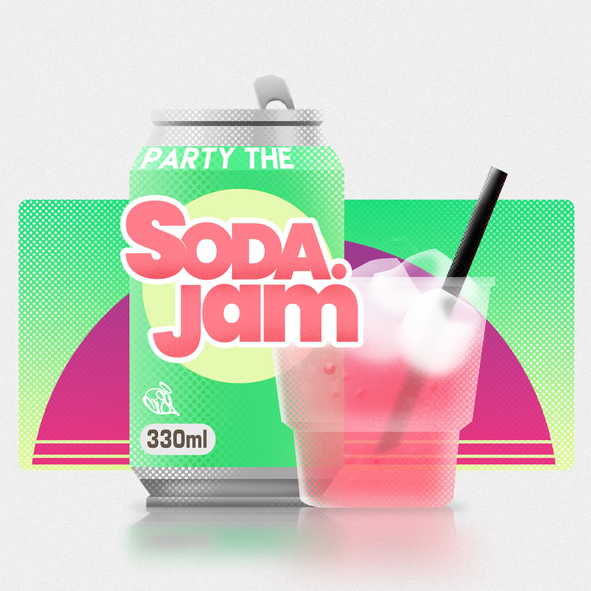 ArtStation - Soda Jam the party
