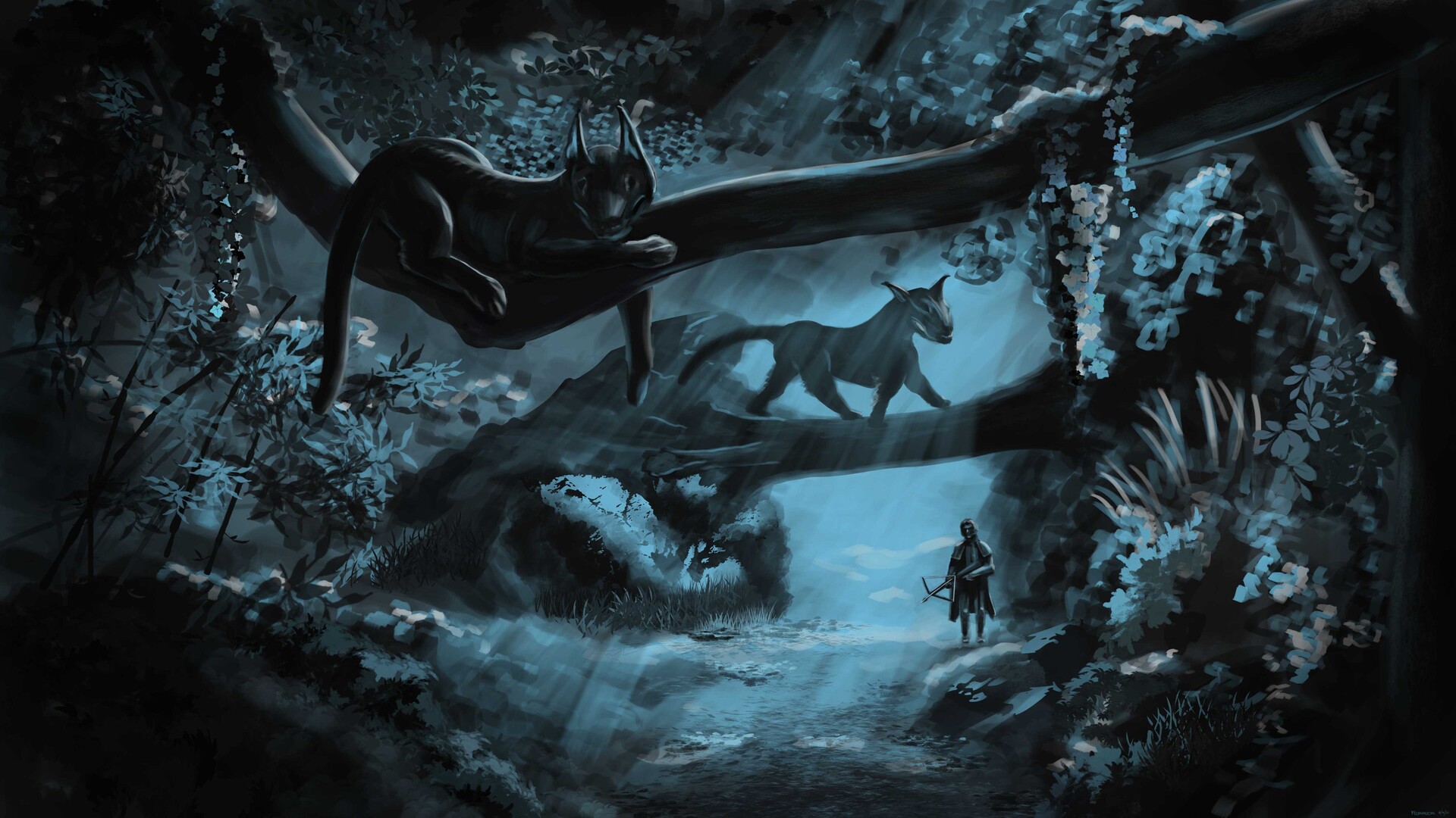 ArtStation - HUNTER OR HUNTED