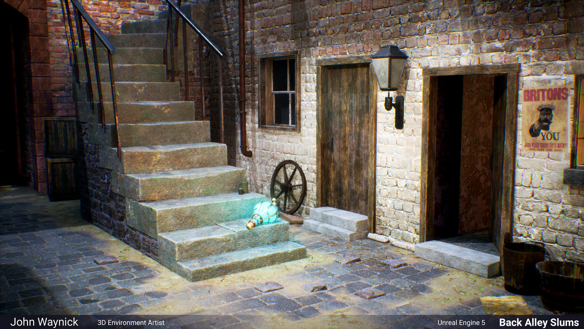 John Waynick: Environment Artist - Back Alley Slums