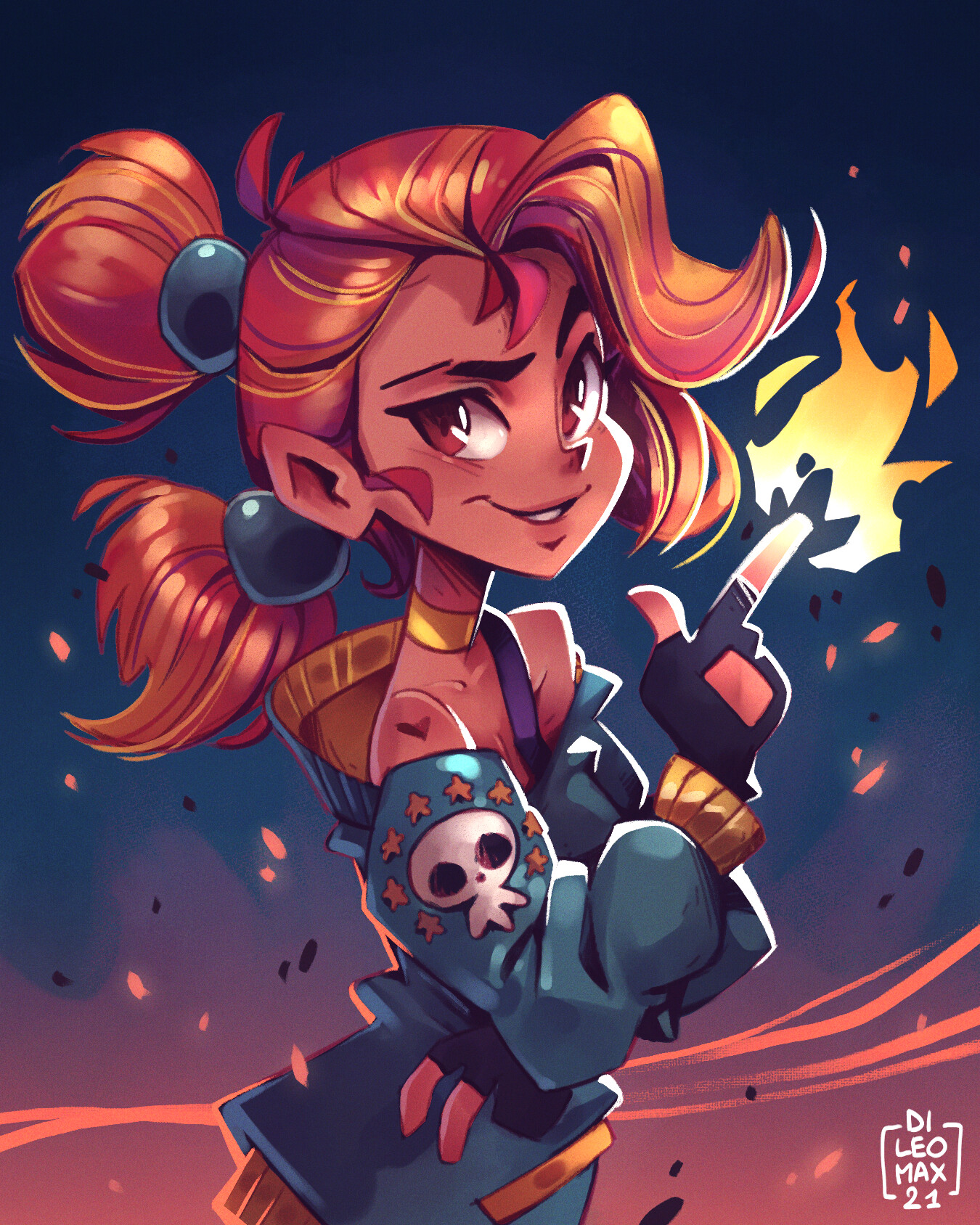 ArtStation - Draw this in your style challenge: Dave Character Art