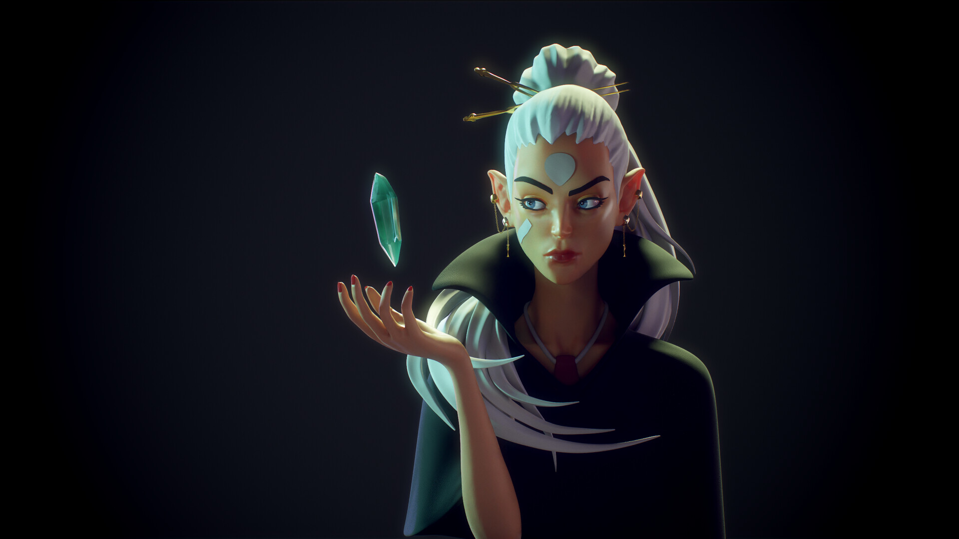 ArtStation - Elven Mage