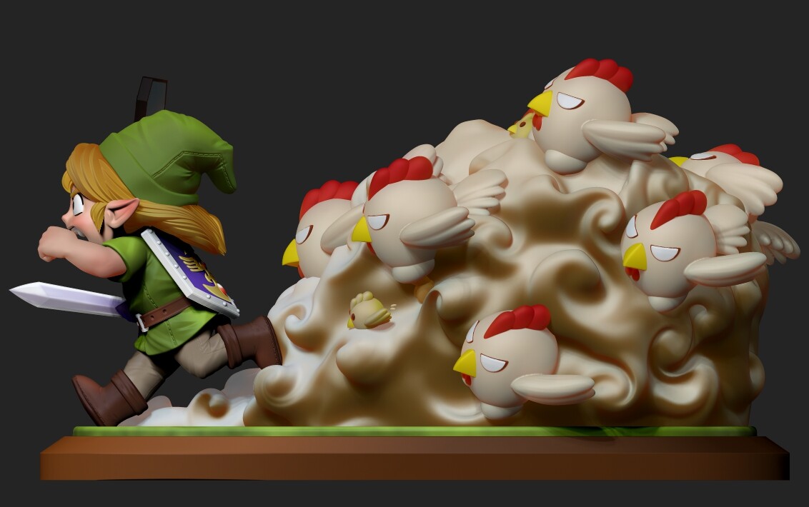 WESM - ZELDA - Link to the Past - Chicken Attack