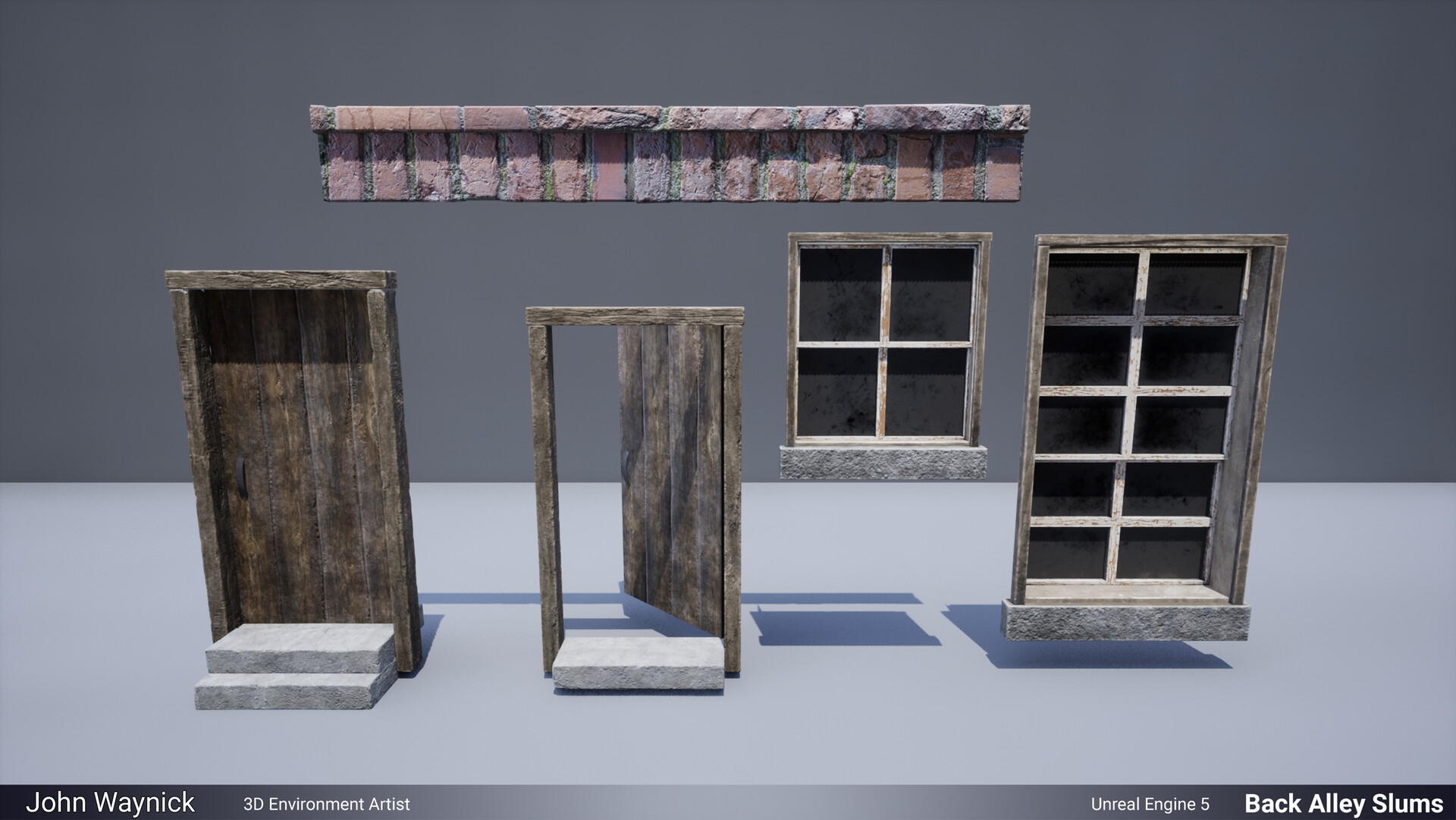 John Waynick: Environment Artist - Back Alley Slums