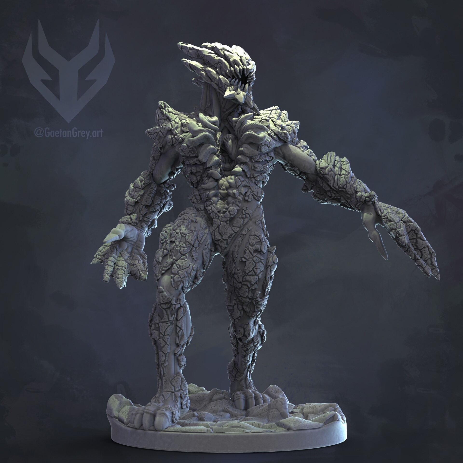 ArtStation - Stone Titan