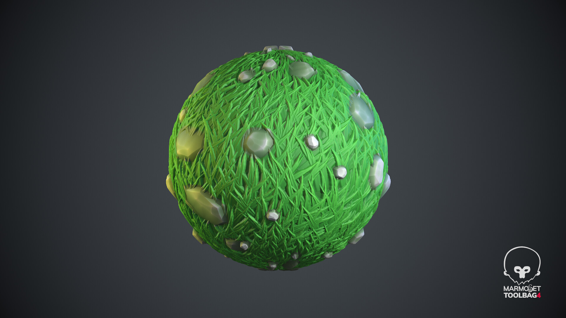 ArtStation - Stylized Ground Grass Material