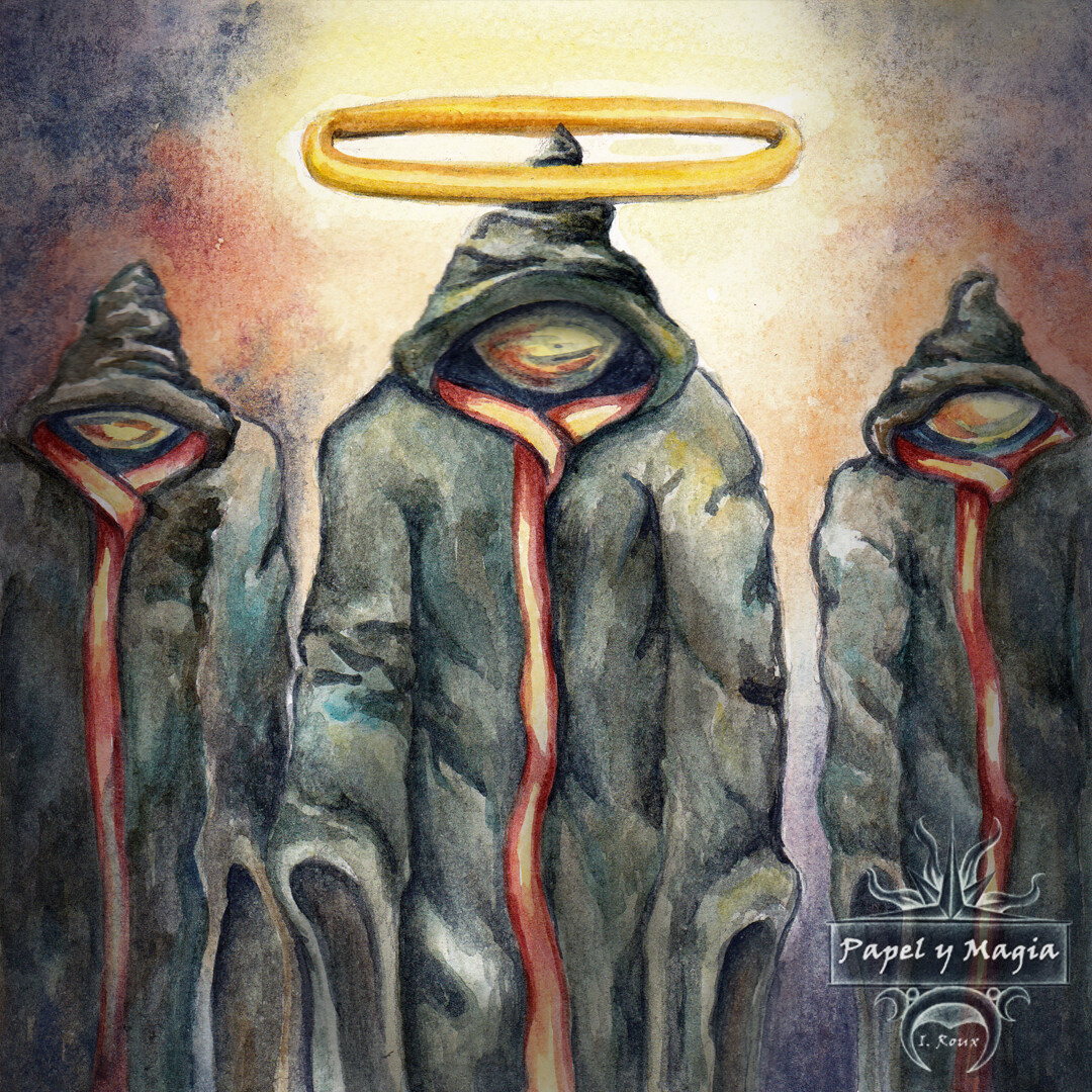 ArtStation - The Three Monks