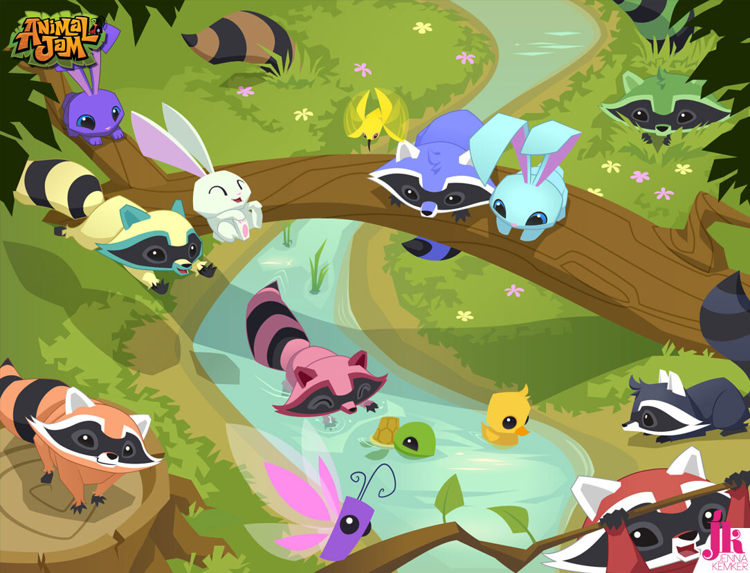 Jenna Kemker - Animal Jam - Illustrations