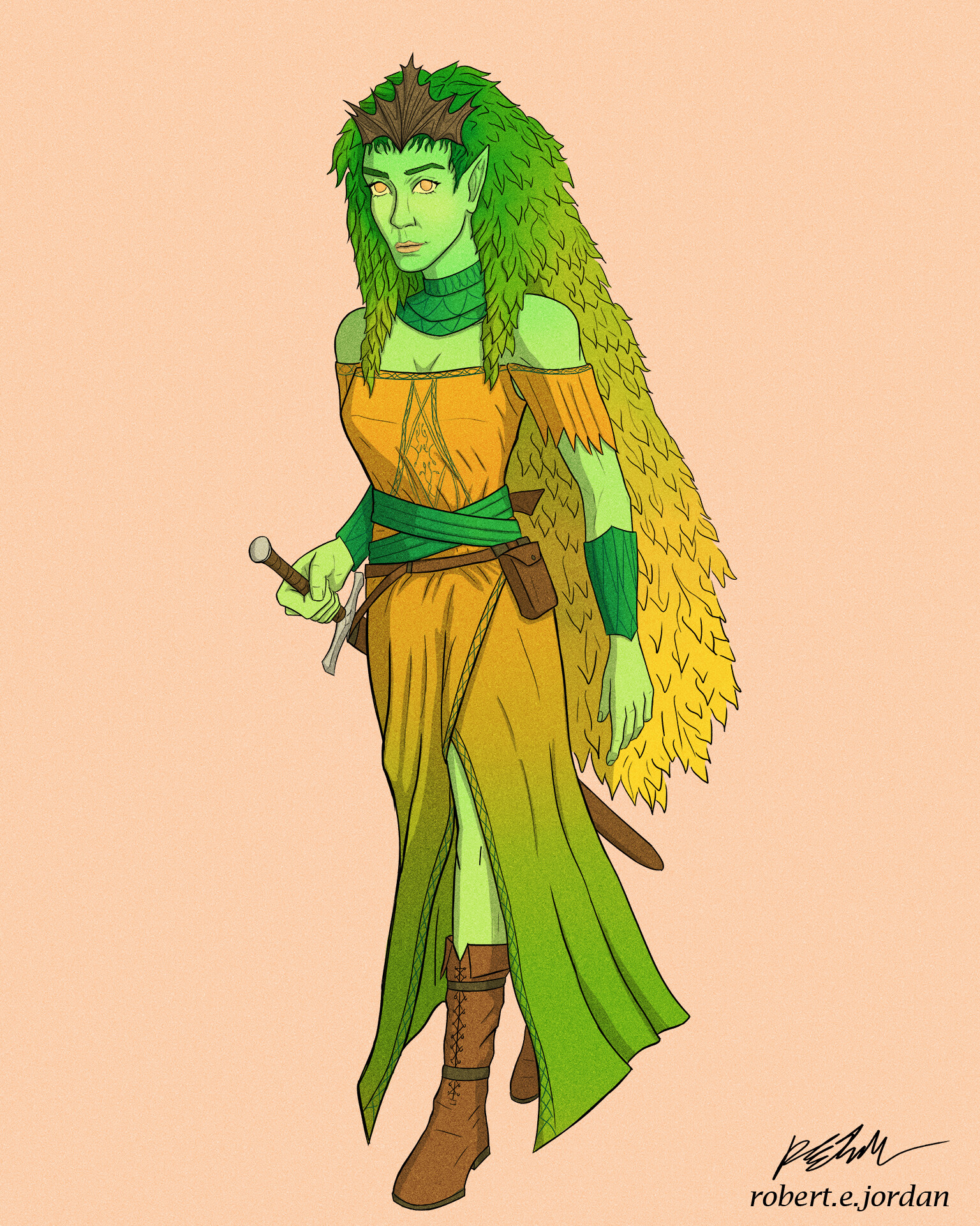 ArtStation - Dryad Queen