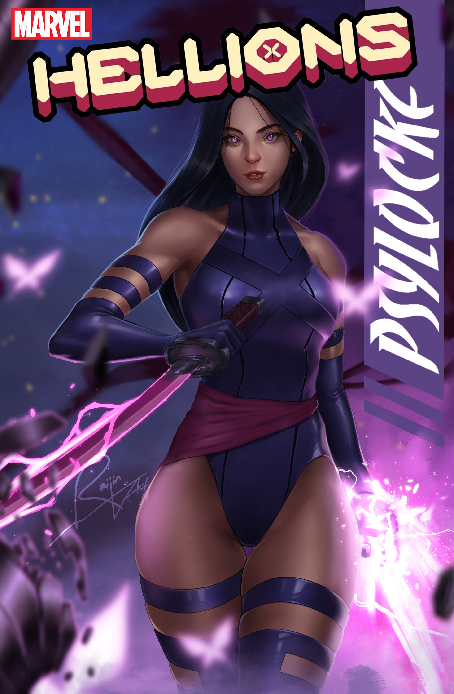 psylocke comic covers