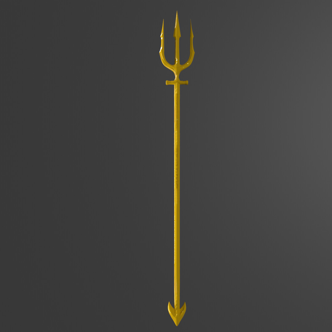 ArtStation - AQUAMAN HERO TRIDENT
