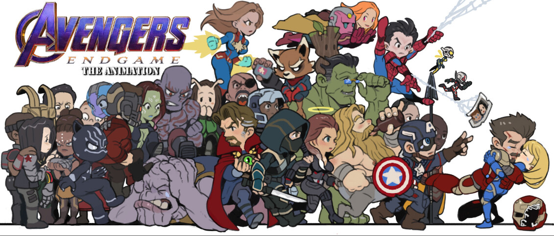 ArtStation - avengers endgame