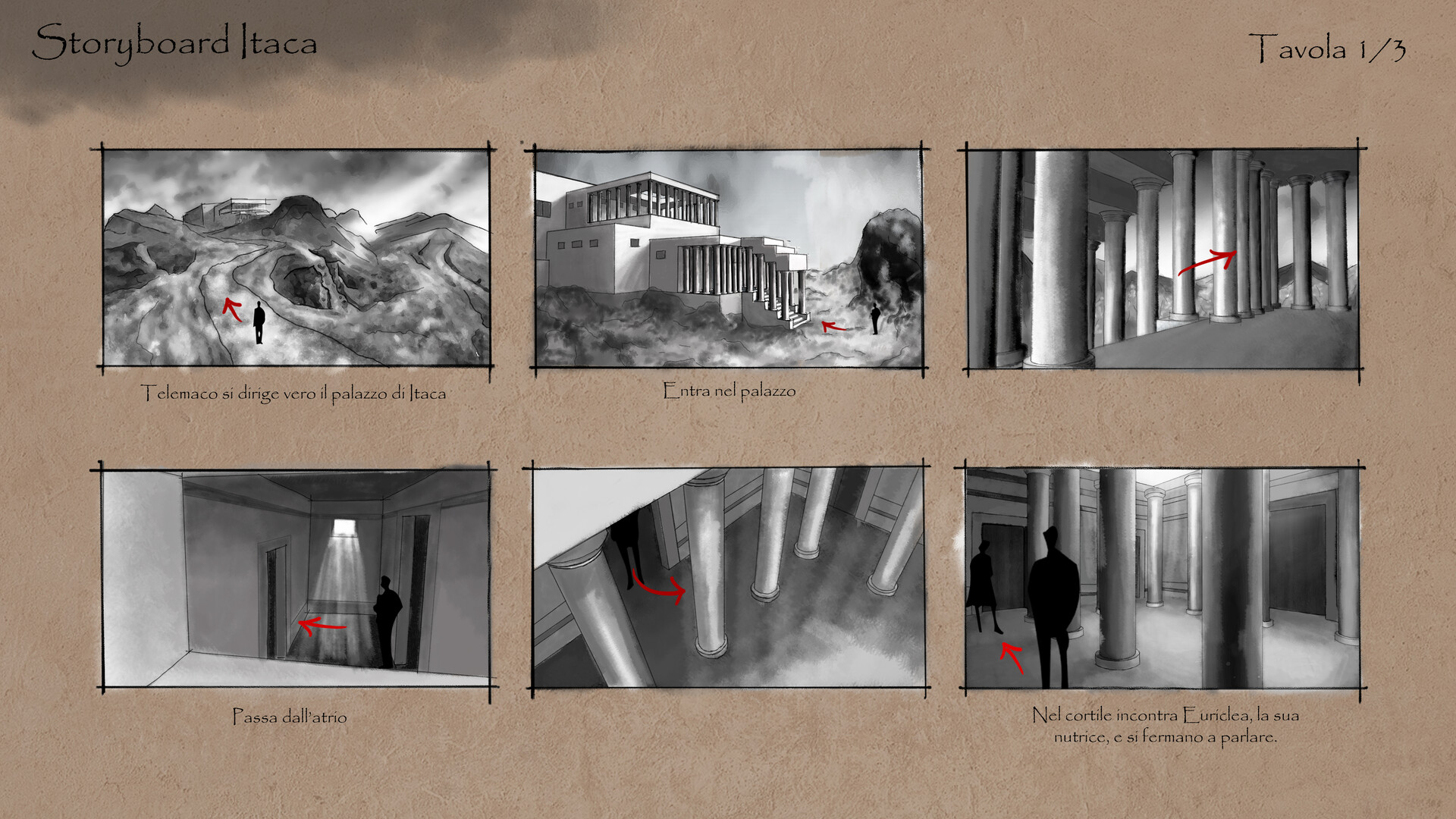 ArtStation - STORYBOARD FOR ODYSSEY FILM