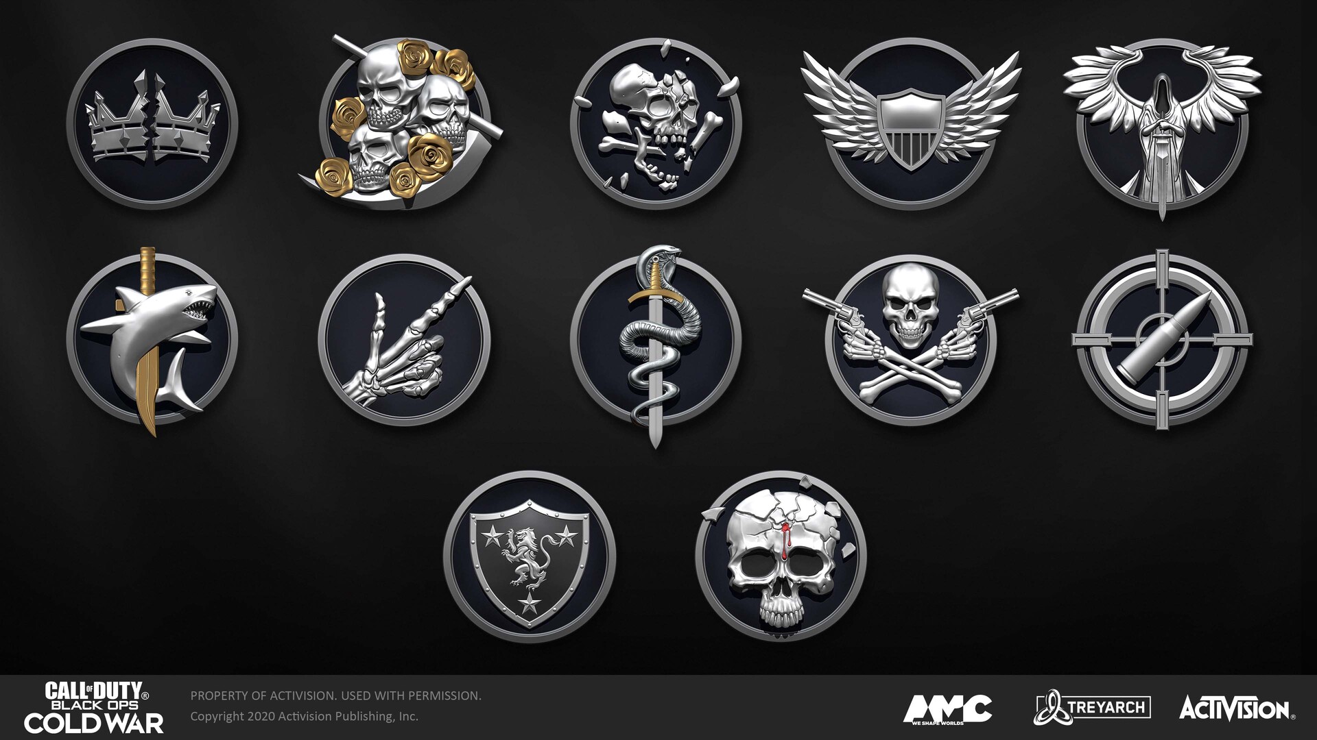 AMC Studio - Call of Duty: Black Ops Cold War - Medals