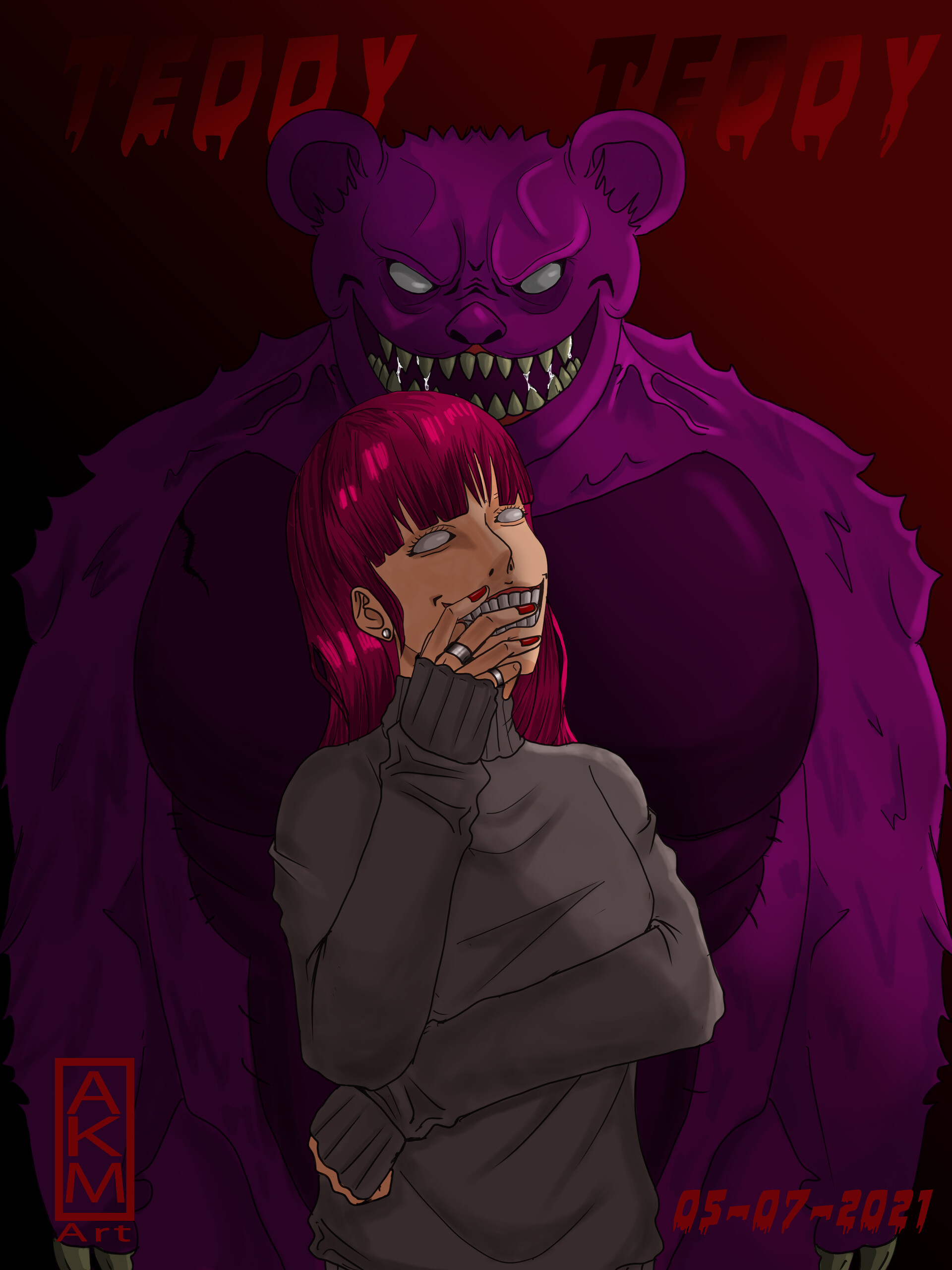 ArtStation - 🧸 scary