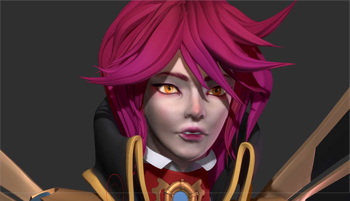 ArtStation - Eudora 3D Model: In Progress