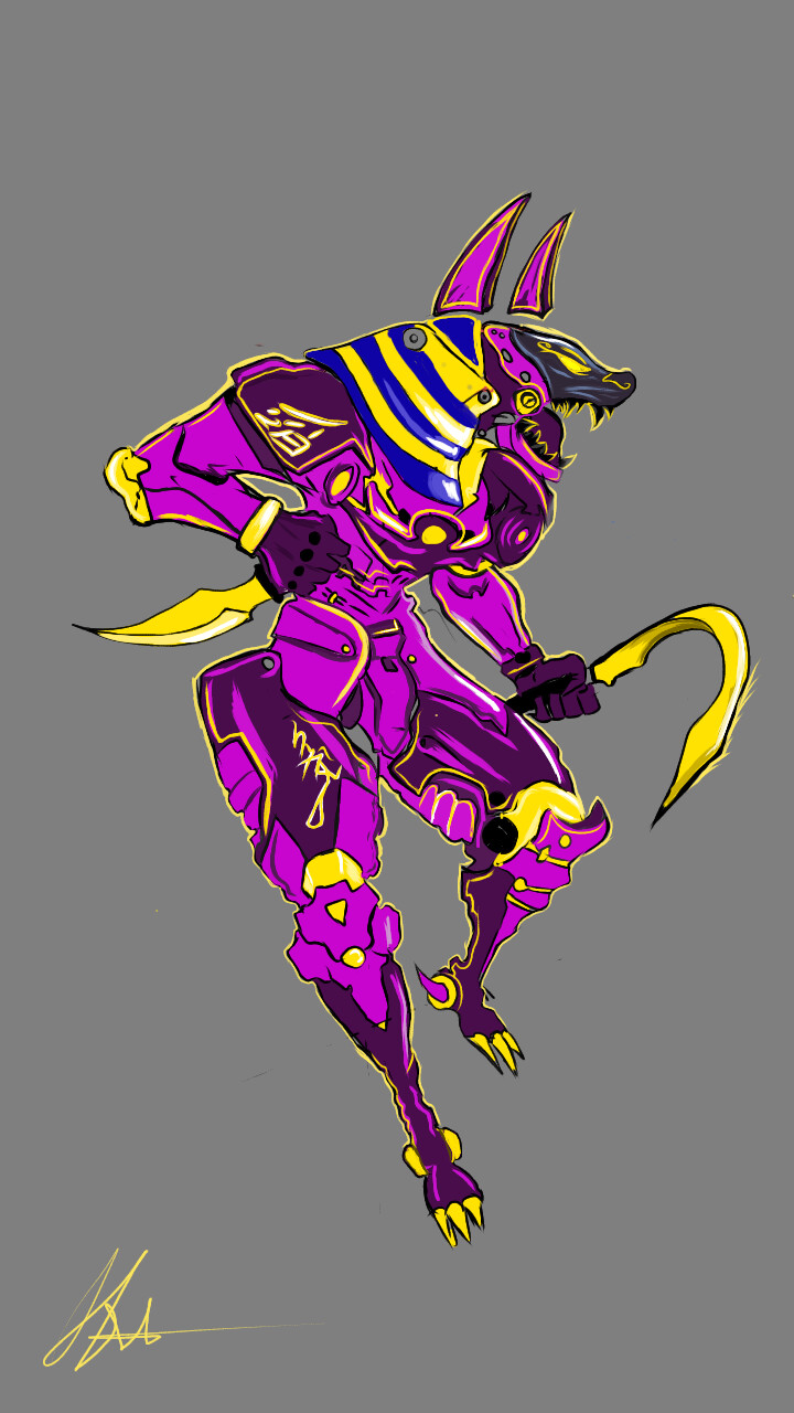 ArtStation - Mecha anubis