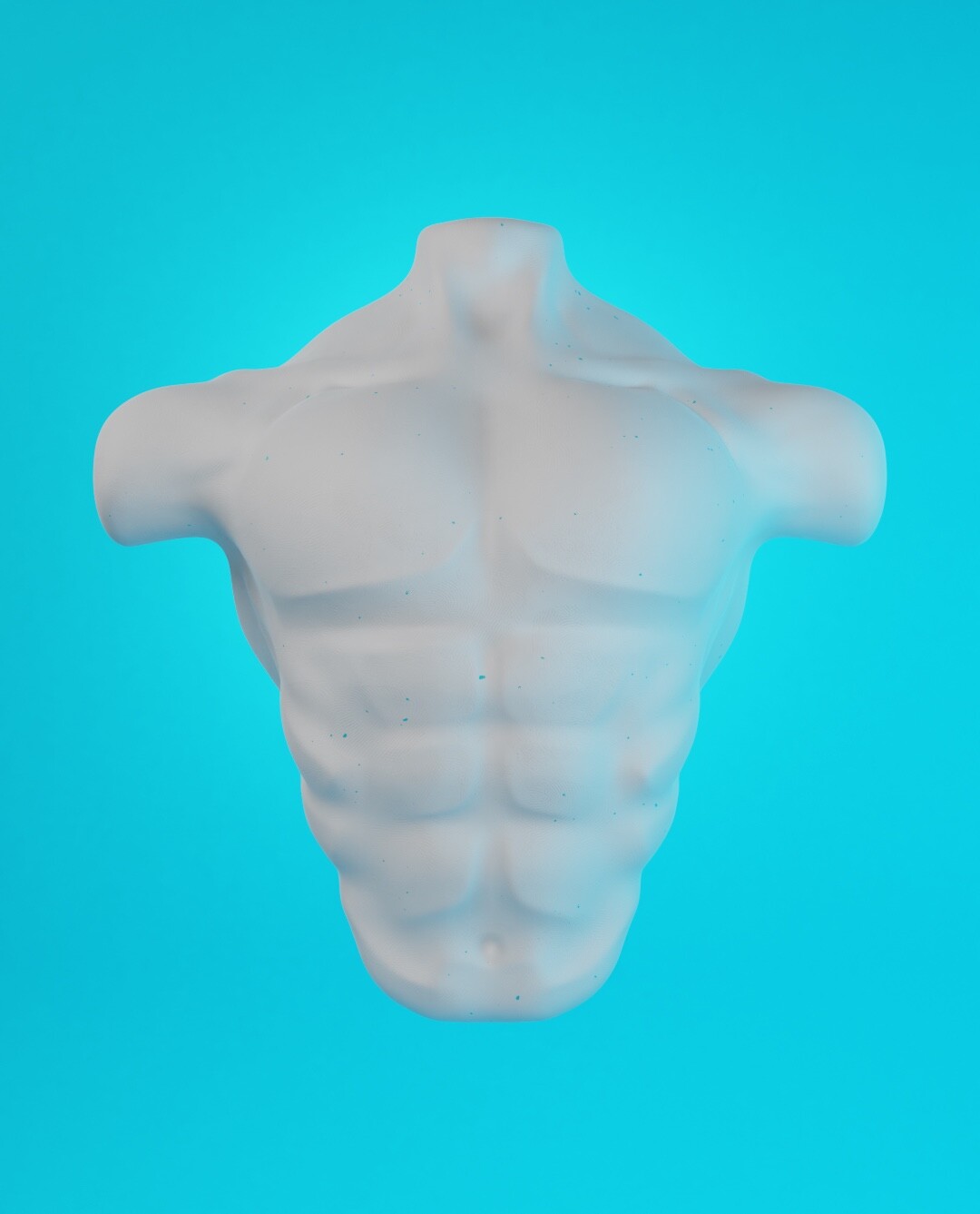 ArtStation - STYLIZED MALE TORSO STUDY!