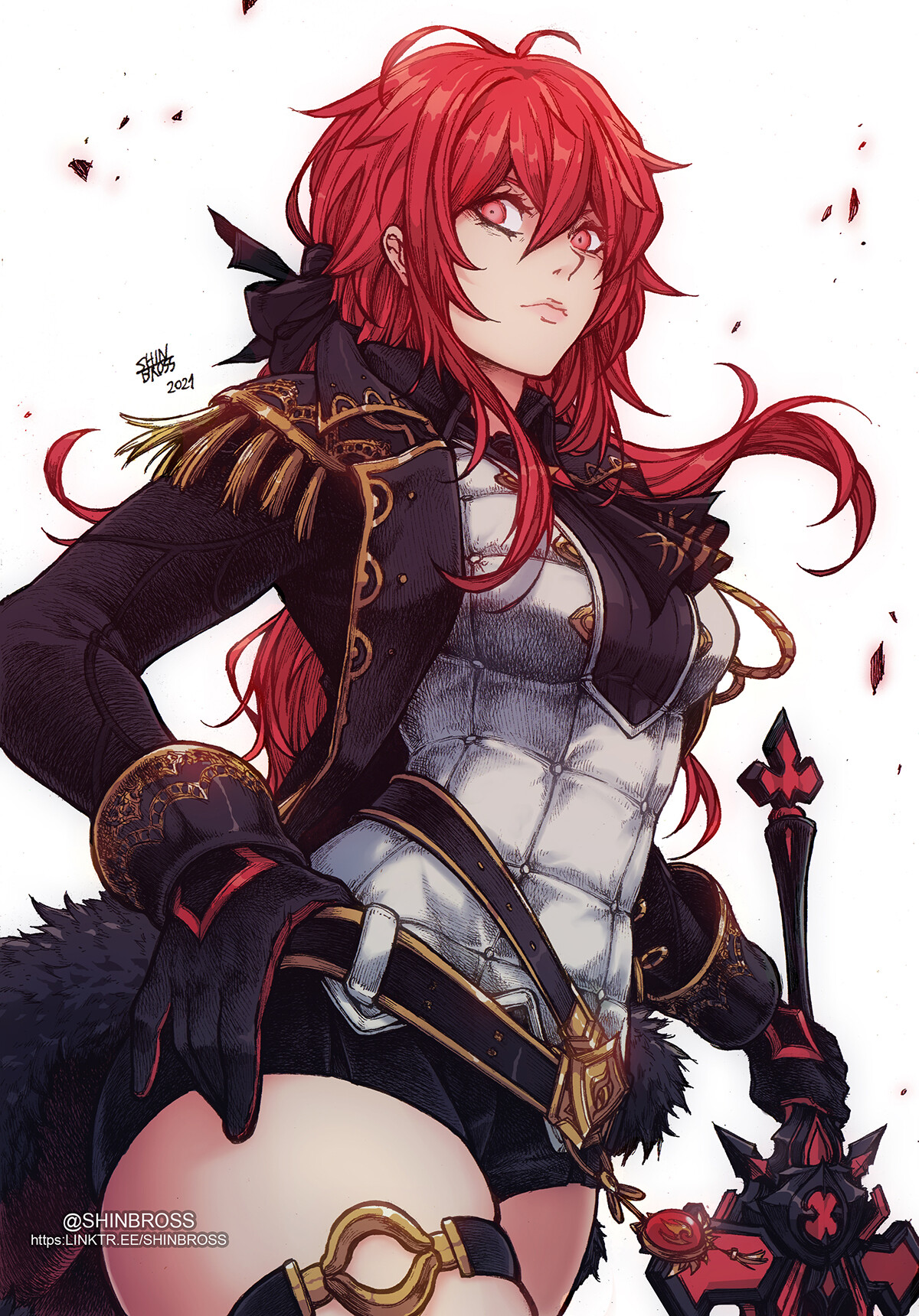 ArtStation - Diluc(a) 🚺 - Genshin impact