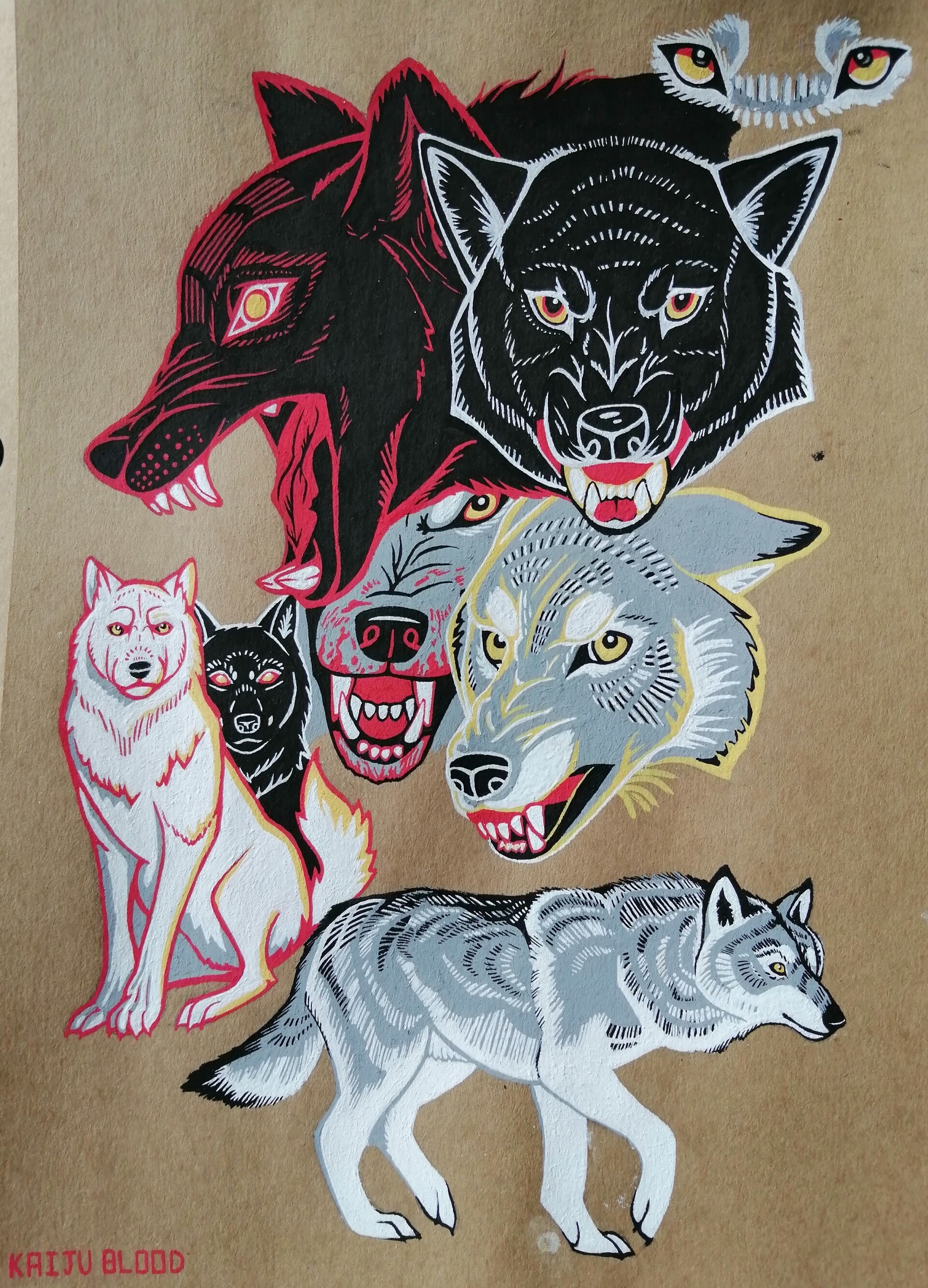 ArtStation - Wolf Studies