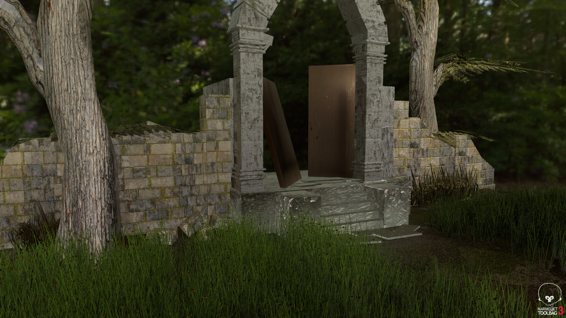 ArtStation - 3D Organic Environment